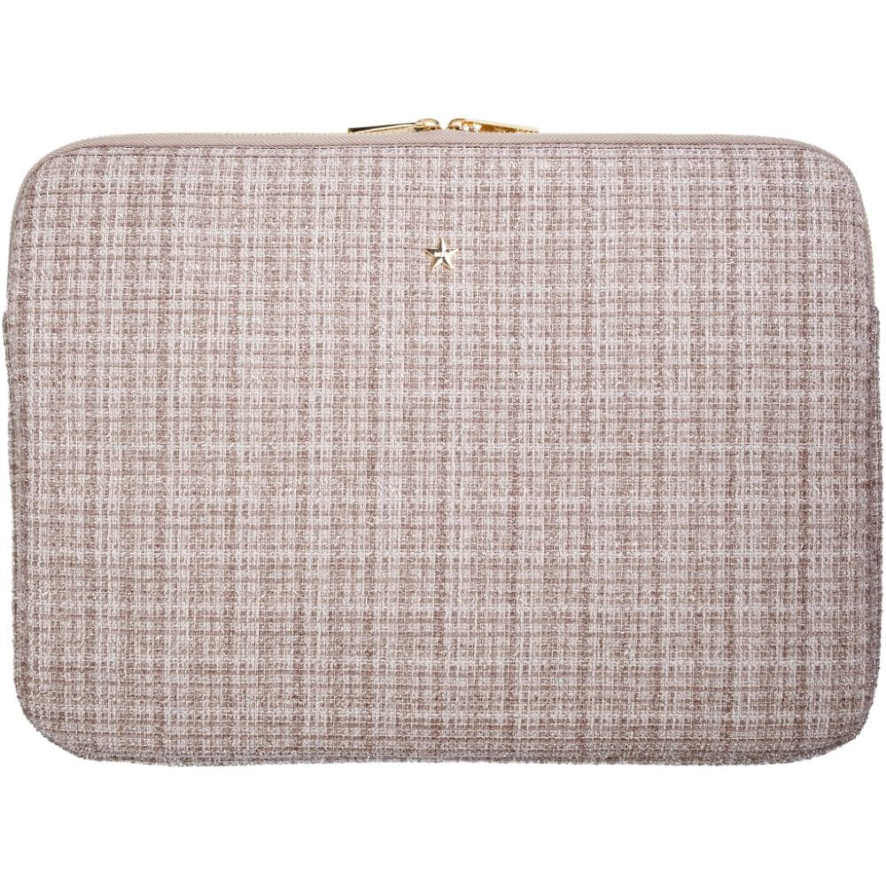 Dark Mac Cover Warm Taupe Tweed