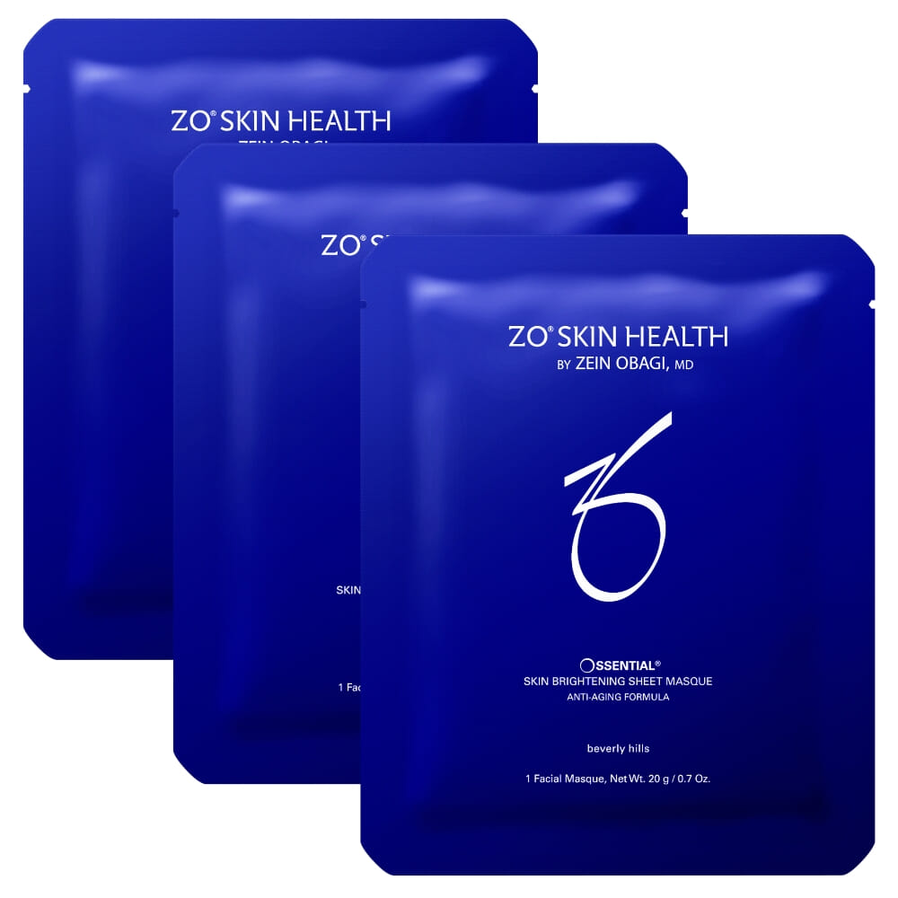 ZO Skin Brightening Sheet Masque - 3 pk | Kjøp Online Beths.no